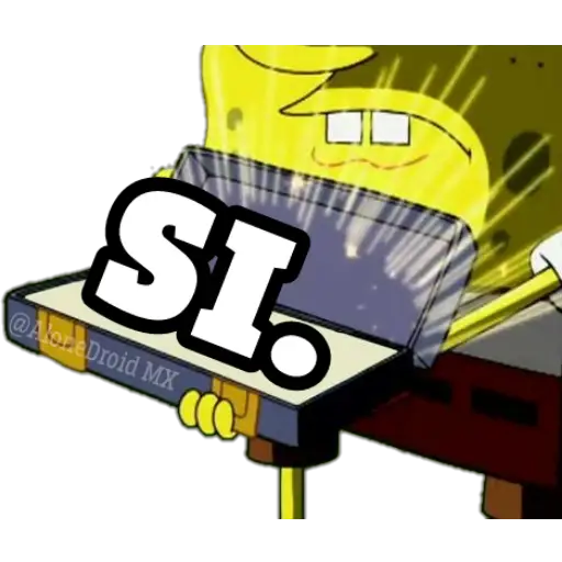 SI. #810734 Sticker de WhatsApp - DescargarStickers