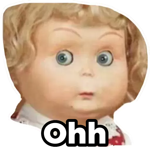 Ohh Sticker de WhatsApp - DescargarStickers