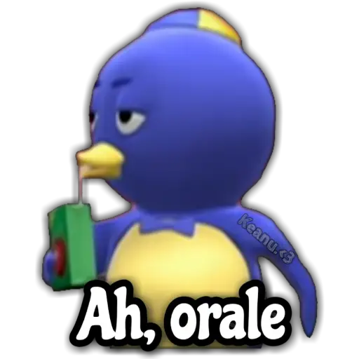 Ah, orale Sticker de WhatsApp - DescargarStickers