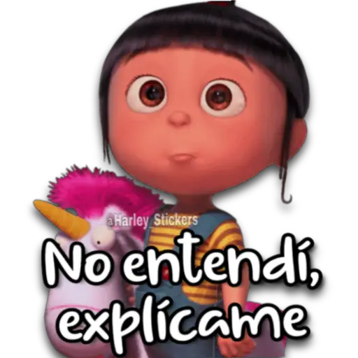 No entendí, explícame Sticker de WhatsApp - DescargarStickers
