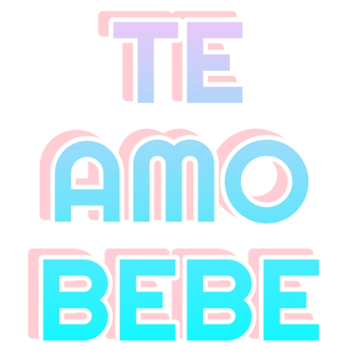 Te amo bebe Sticker de WhatsApp - DescargarStickers