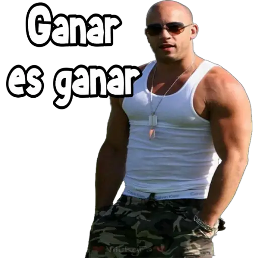 Ganar es ganar Sticker de WhatsApp - DescargarStickers