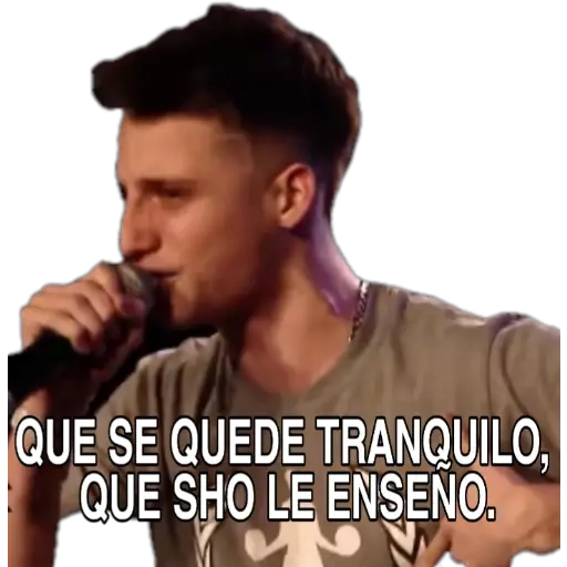 Que se quede tranquilo, que sho le enseño #563428 Sticker de WhatsApp ...