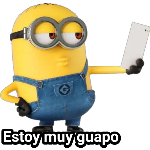 Sticker Estoy muy guapo PNG - DescargarStickers