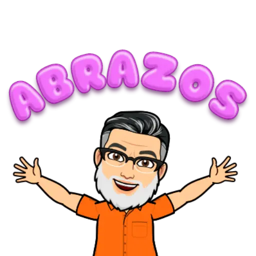 ABRAZOS #738976 Sticker - DescargarStickers