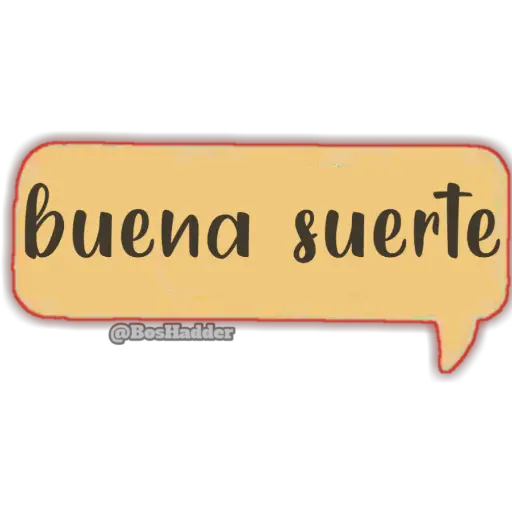 Buena suerte Sticker de WhatsApp - DescargarStickers