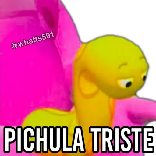 Pichula triste #880018 Sticker de WhatsApp - DescargarStickers