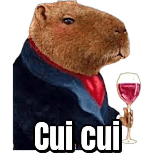 Cui cui Sticker de WhatsApp - DescargarStickers
