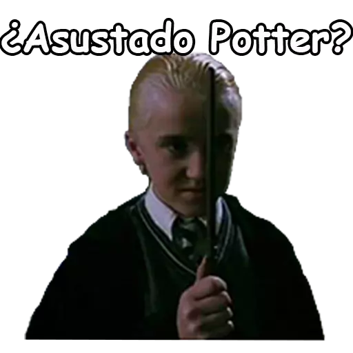 ¿Asustado Potter? Sticker de WhatsApp - DescargarStickers