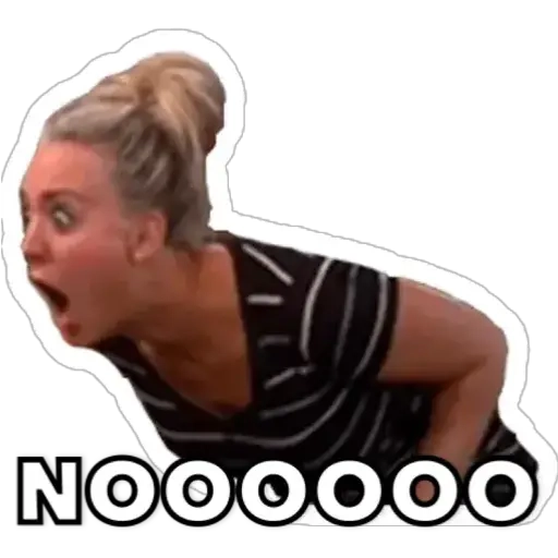 NOOOOOO #140872 PNG transparente - Descargar Stickers