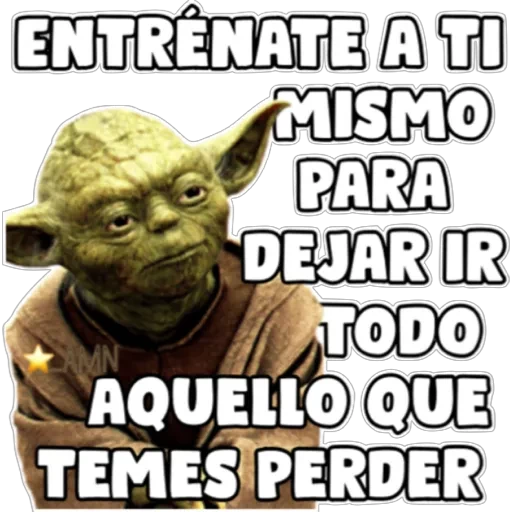 Entrénate a ti mismo para dejar ir todo aquello que temes perder Sticker de WhatsApp ...