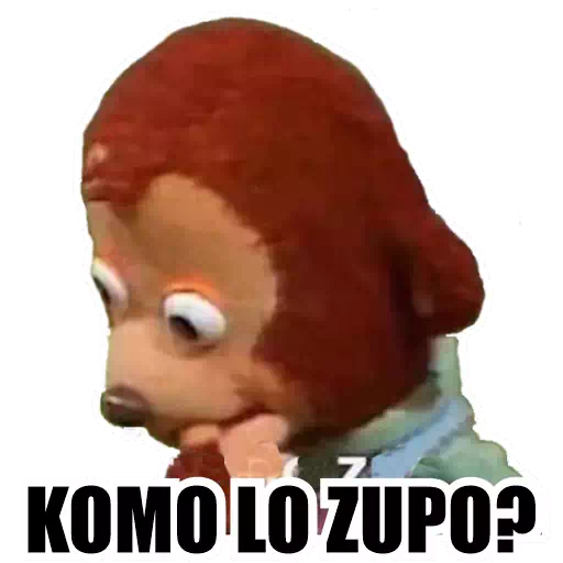 KOMO LO ZUPO? Sticker de WhatsApp - DescargarStickers