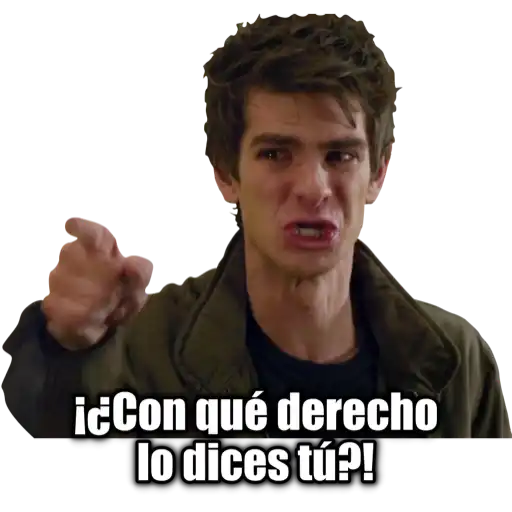 ¿Con que derecho lo dices tú? PNG transparente - Descargar Stickers