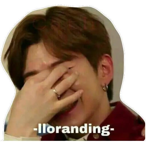 -Lloranding- Sticker de WhatsApp - DescargarStickers