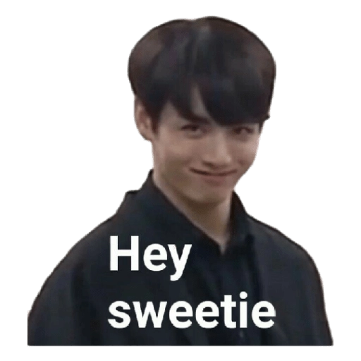 Hey sweetie Sticker de WhatsApp - DescargarStickers