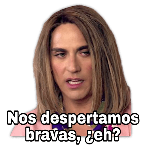 Sticker Nos Despertamos Bravas Eh Png Descargarstickers