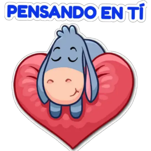 Pensando en tí #915382 Sticker de WhatsApp - DescargarStickers
