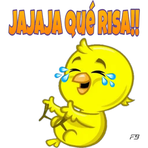 Jajaja qué risa! Sticker de WhatsApp - DescargarStickers