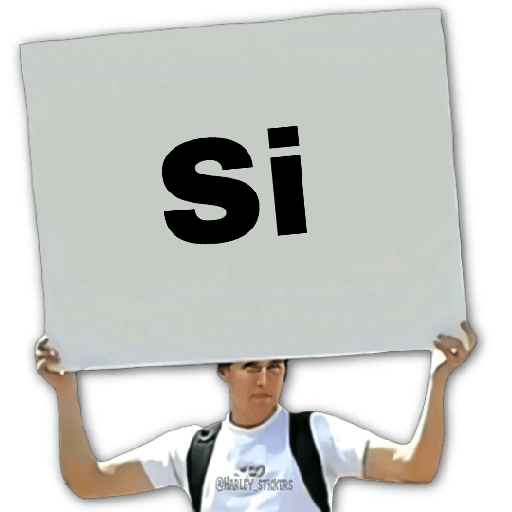 Si #590831 Sticker de WhatsApp - DescargarStickers