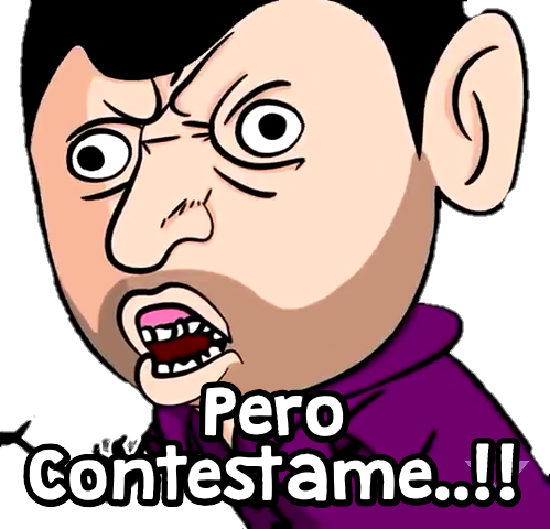 Pero Contestame..!! Sticker de WhatsApp - DescargarStickers