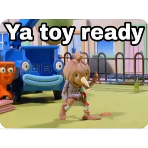 Sticker Ya toy ready PNG - DescargarStickers