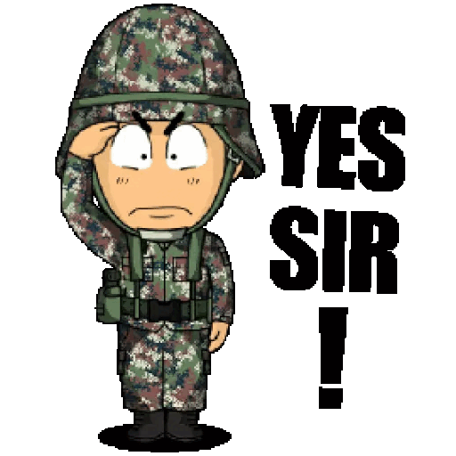 Sticker YES SIR! GIF - DescargarStickers
