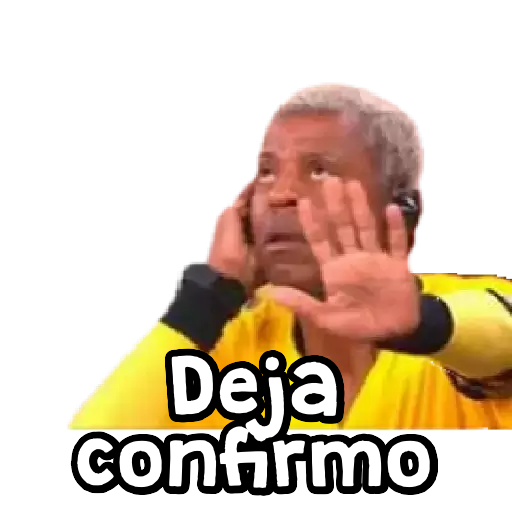 Deja confirmo Sticker de WhatsApp - DescargarStickers