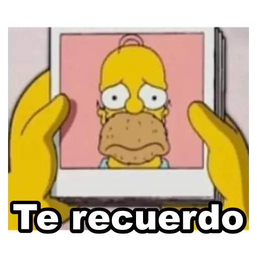 Te recuerdo #553890 Sticker de WhatsApp - DescargarStickers