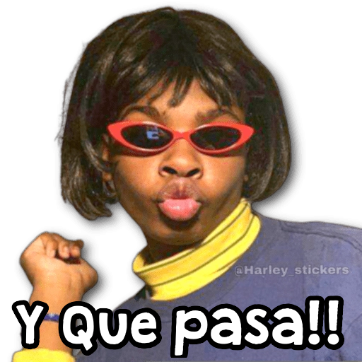 Sticker Y Que pasa!! PNG - DescargarStickers