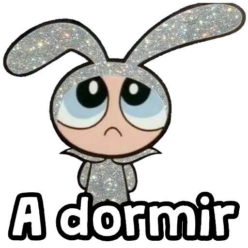 A dormir Sticker de WhatsApp - DescargarStickers