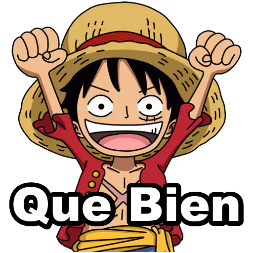 Que Bien Sticker de WhatsApp - DescargarStickers