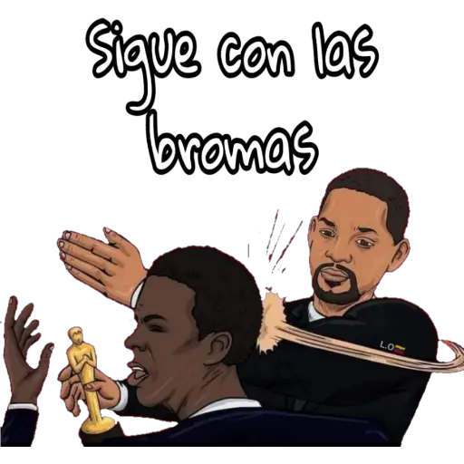 Sigue con las bromas Sticker de WhatsApp - DescargarStickers