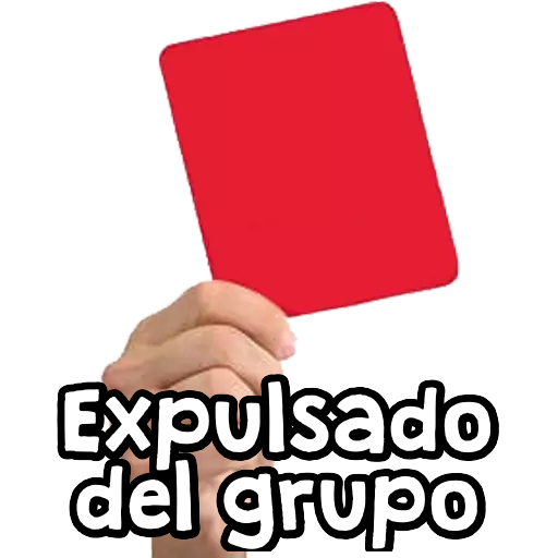 Expulsado del grupo Sticker de WhatsApp - DescargarStickers