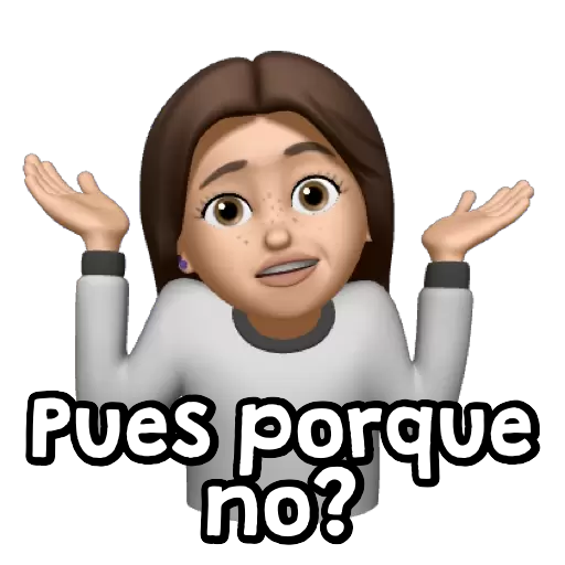 Pues porque no? Sticker de WhatsApp - DescargarStickers