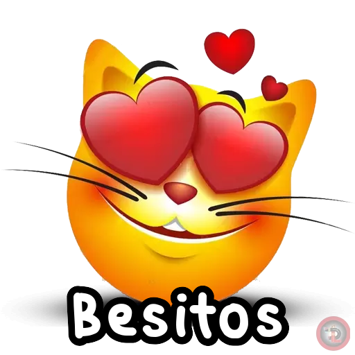 Besitos PNG transparente - Descargar Stickers