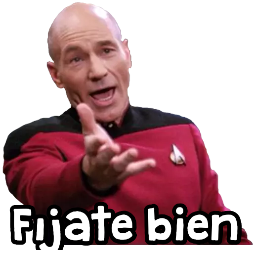 Fíjate bien Sticker de WhatsApp - DescargarStickers