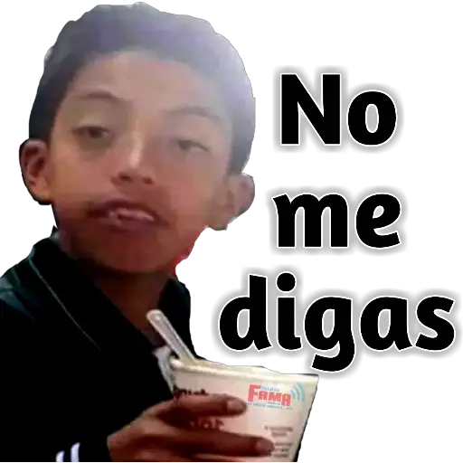 No me digas #379781 Sticker de WhatsApp - DescargarStickers