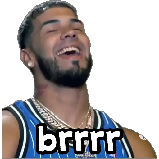 Brrrr PNG transparente - Descargar Stickers