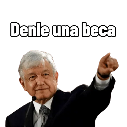 Denle una beca Sticker de WhatsApp - DescargarStickers