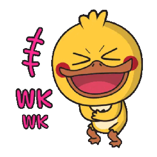Sticker WK WK... GIF - DescargarStickers
