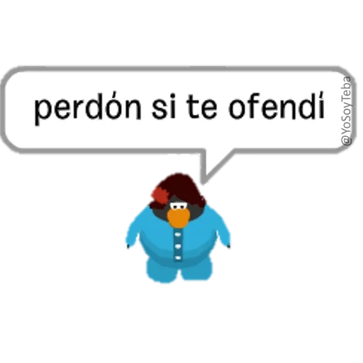 Sticker Perdón site ofendí PNG - DescargarStickers
