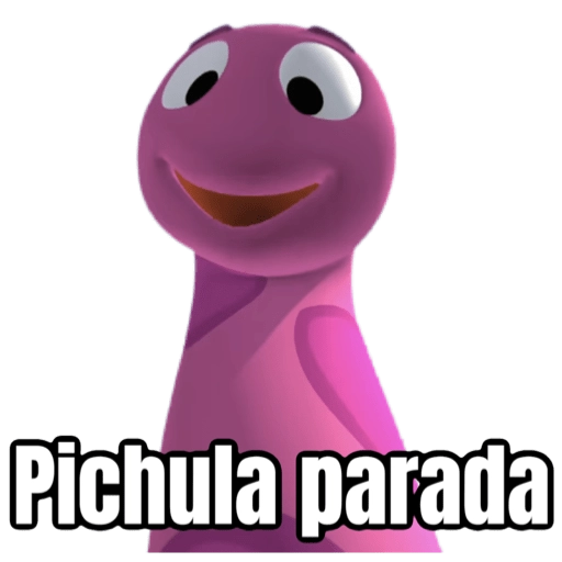 Pichula parada Sticker de WhatsApp - DescargarStickers