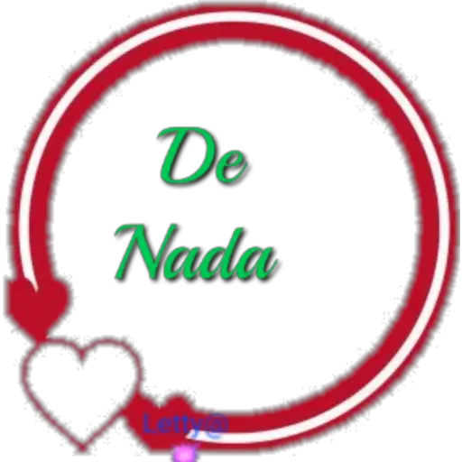 De Nada Sticker de WhatsApp - DescargarStickers