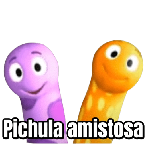 Pichula amistosa PNG transparente - Descargar Stickers