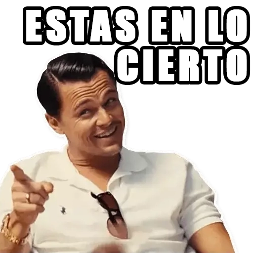 ESTAS EN LO CIERTO Sticker de WhatsApp - DescargarStickers