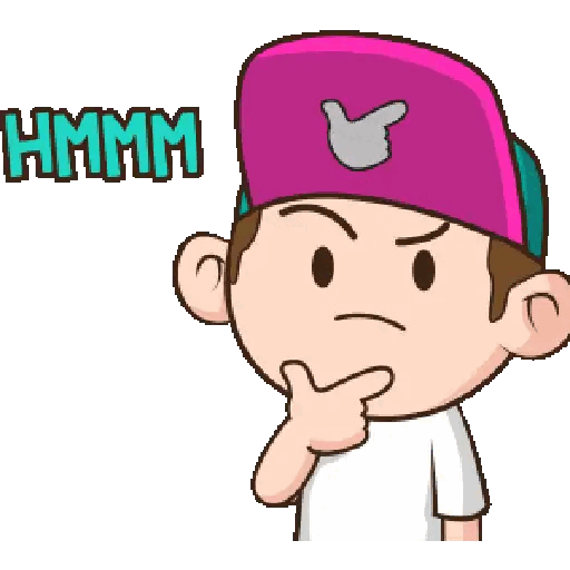 Sticker HMMM GIF - DescargarStickers