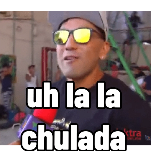 Uh la la chulada Sticker de WhatsApp - DescargarStickers