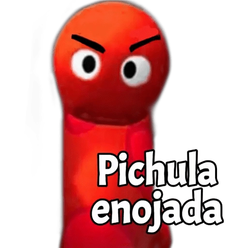 Pichula enojada Sticker de WhatsApp - DescargarStickers