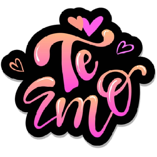 Te amo Sticker de WhatsApp - DescargarStickers