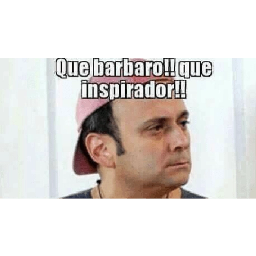 Que barbaro!! que inspirador!! Sticker de WhatsApp - DescargarStickers